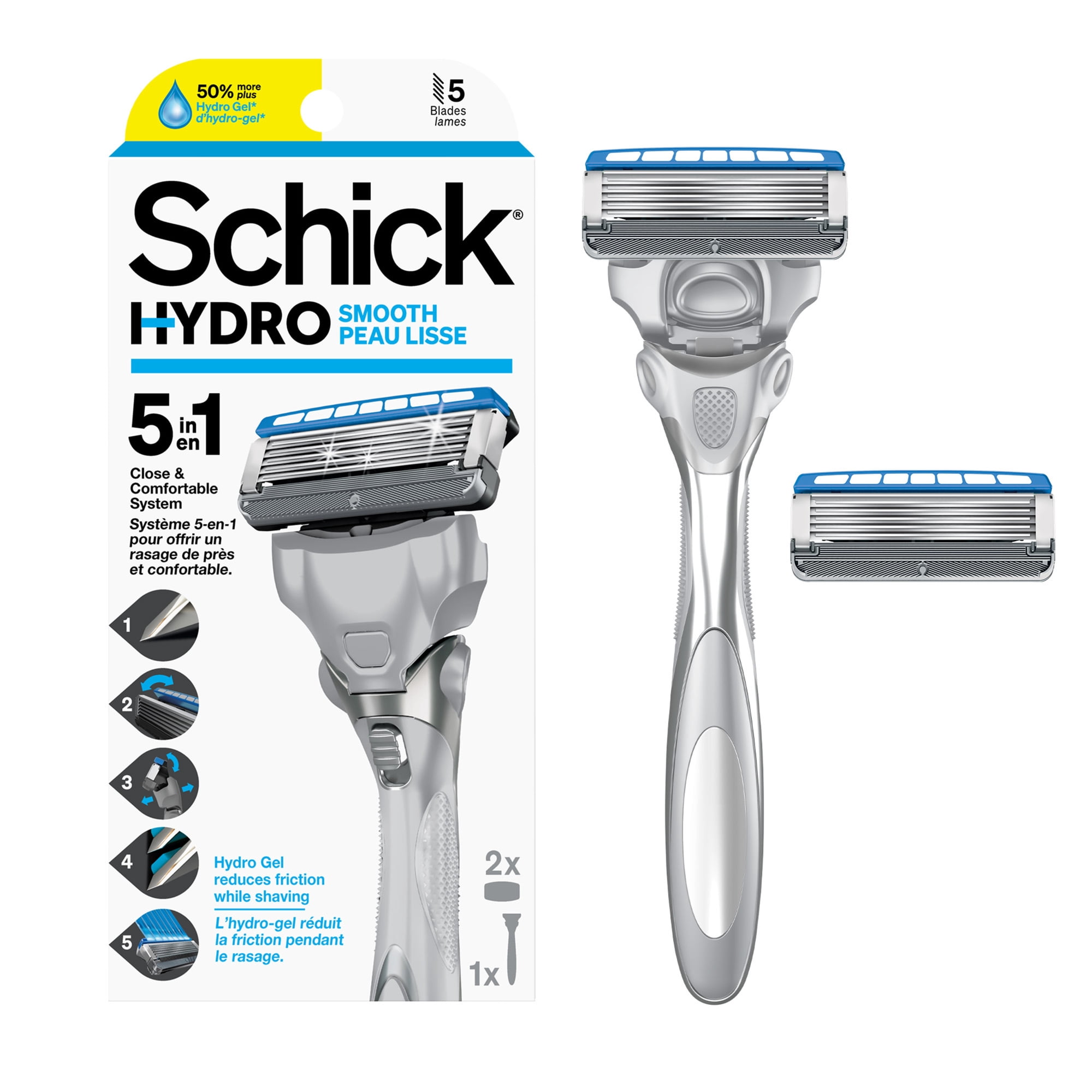 Click here for Schick Hydro Smooth Mens Razor prices