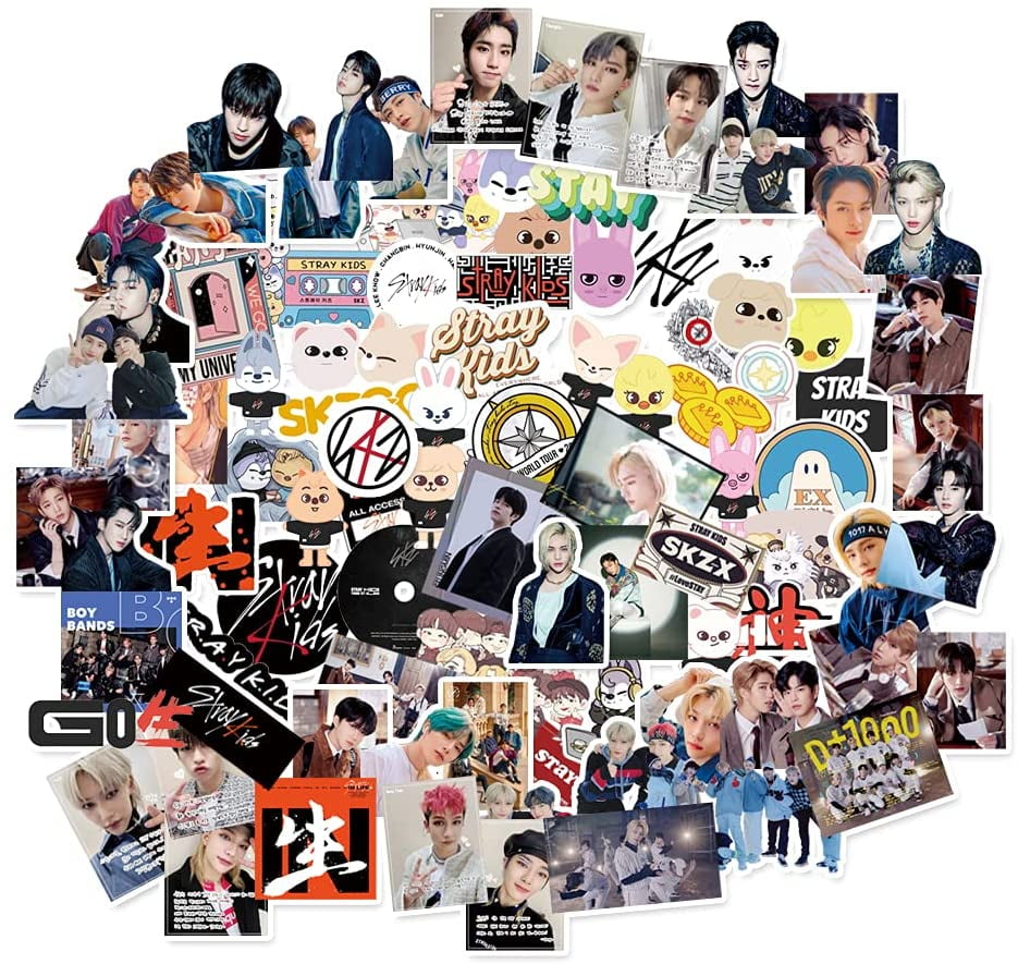 Buy Stray Kids Sticker Pack 95Pcs Sticker for Laptop Cartoon Waterproof ...