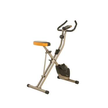 Exerpeutic 400XL Folding Foldable Recumbent Exercise Bike with Pulse ...