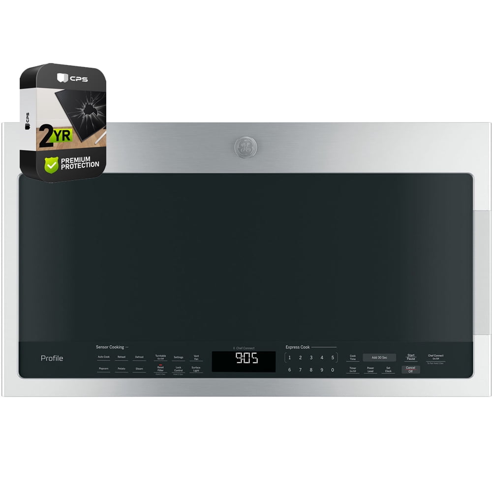 GE PVM9005SJSS Profile 2.1 Cu. Ft. Over-the-Range Sensor Microwave Oven ...