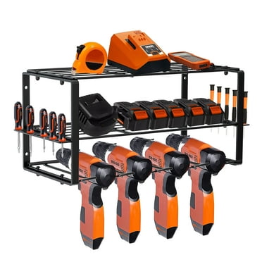 Power Tool Organizer with Charging Station, Wall Mount Tool Holder and ...
