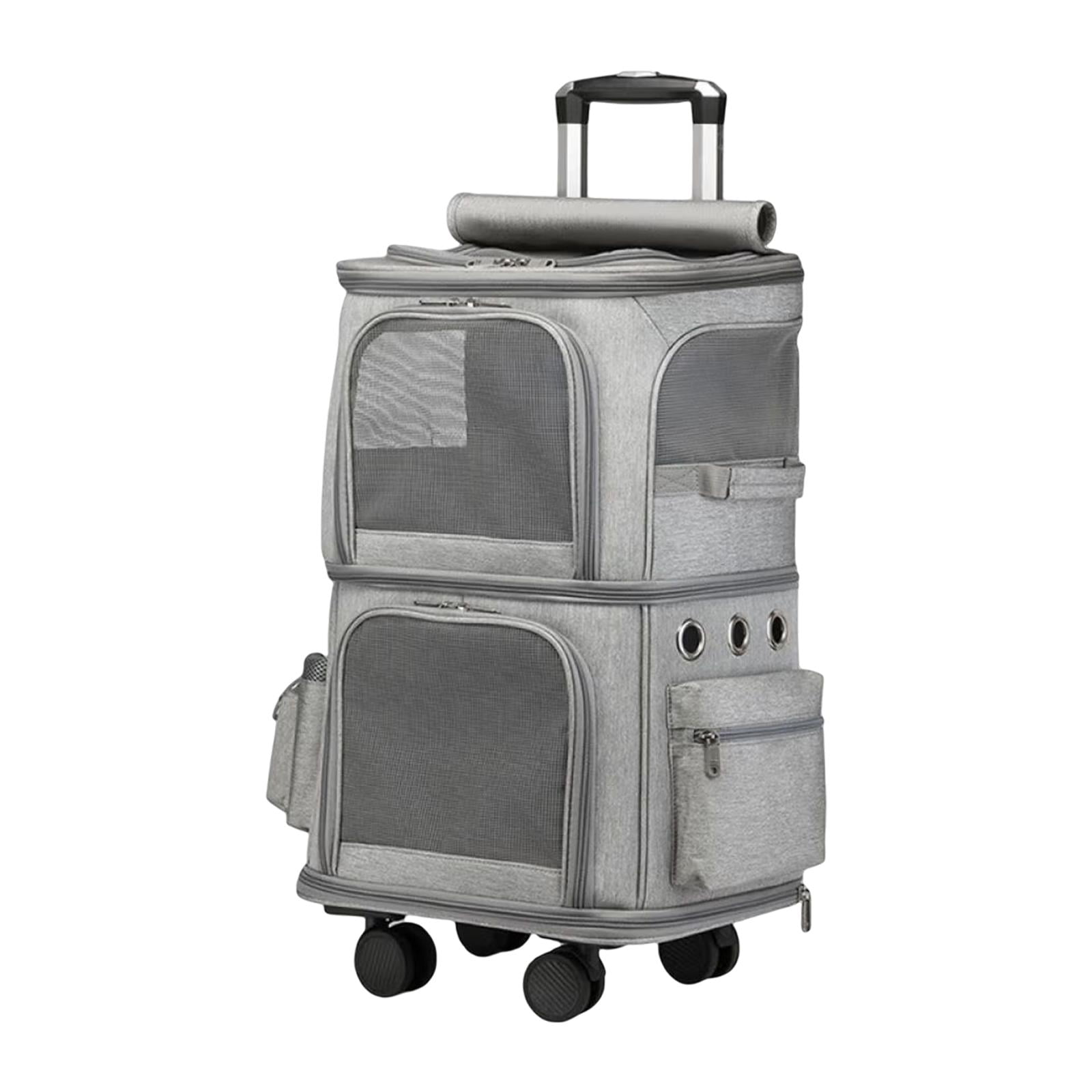 Click here for Qualitchoice Double Compartment Pet Carrier Large... prices