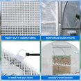 Uforic Heavy Duty Outdoor Greenhouse Walk-in Tunnel with Portable Plant ...