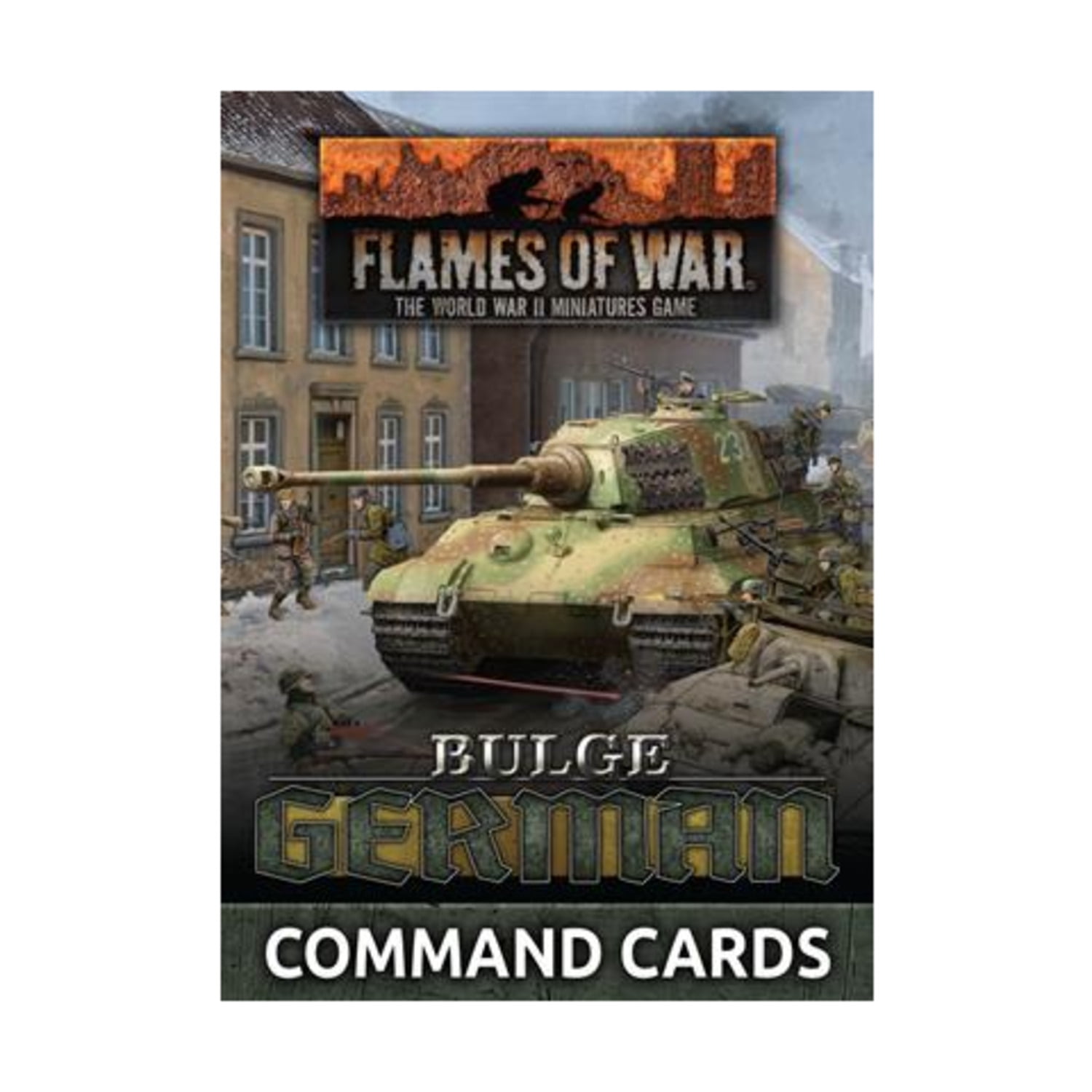 Flames of War WW2: Bulge - German Command Cards - Walmart.com