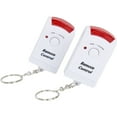 Everyday Home Wireless Motion Sensor Alarm with 2 Wireless Remotes ...