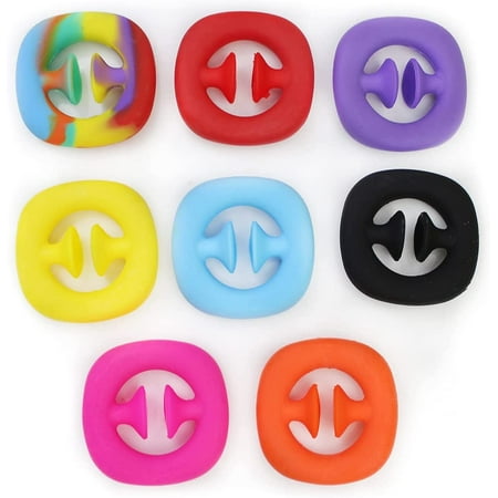 8 Pack Snapper Fidget, Squeeze Click Fidget, Fun Sensory Toy Bundle ...