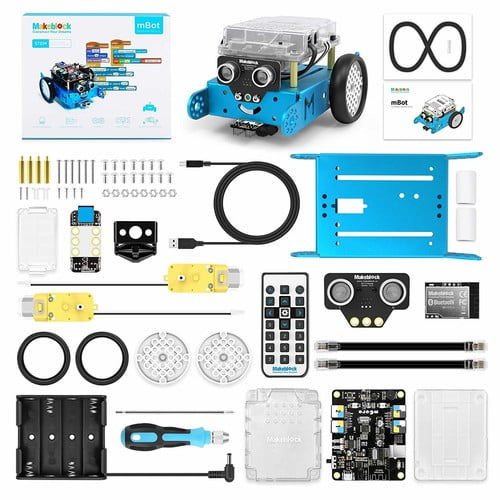 mBot Blue Entry: Level Programmable Robot (Bluetooth Version) - Walmart ...