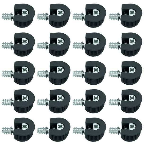20 Pieces Thread Cam Lock Shelf Support Pin Cam Lock Cabinet Shelf ...