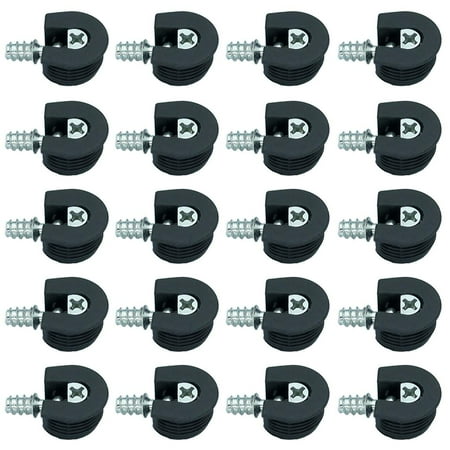 20 Pieces Thread Cam Lock Shelf Support Pin Cam Lock Cabinet Shelf ...