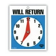 Will Return Later Sign, 5" X 6", Blue | Bundle of 2 Each - Walmart.com