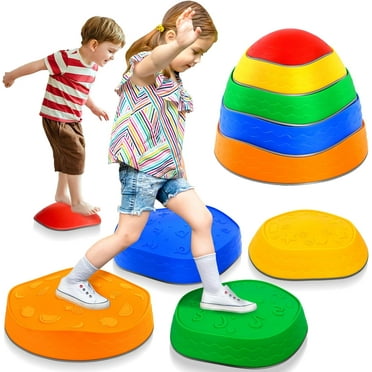 Special Supplies Toddler Gym Wavy Circle Balance Beams, 8 Pc. Set, Non ...
