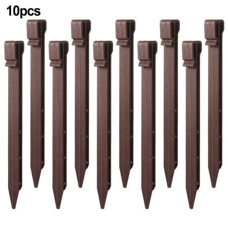 suyin 12 Plastic Garden Anchor Stakes Heavy Duty Stakes Anchor Stakes ...