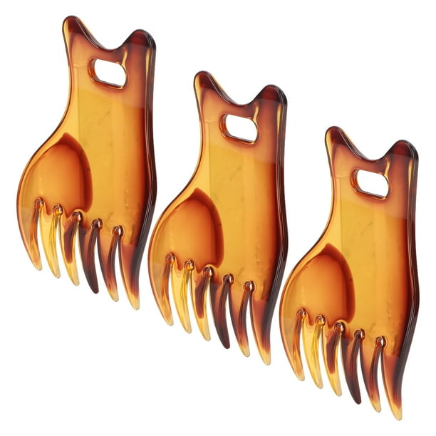 Quiff Styling Comb, Texturizing Comb Wide Teeth Safe Ergonomic Portable ...