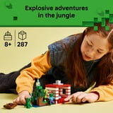 LEGO Minecraft The TNT Jungle House Kids Toy for Pretend Play ...