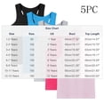 akafmk 5-Pack Kids Cotton Tank Tops Soft Undershirt for Boys and Girls ...