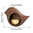 Brass Wind Chime, 2.93 in Long, Creates Soft & Pleasant Music, Perfect ...