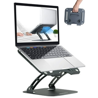 Famistar All-in-1 Laptop Stand, Portable Computer Riser with Dual ...