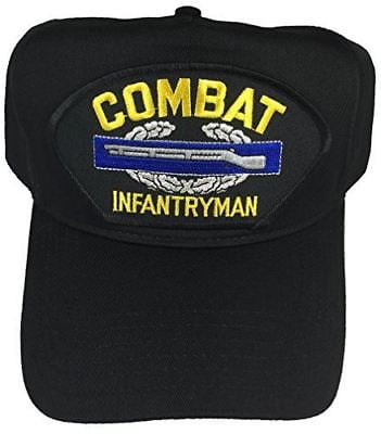 US ARMY COMBAT INFANTRYMAN BADGE CIB HAT CAP RIFLE OAK LEAF WREATH ...