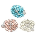 6mm Pearl Rosary Necklaces Decorative Hangable Pendant Crafts Bead ...