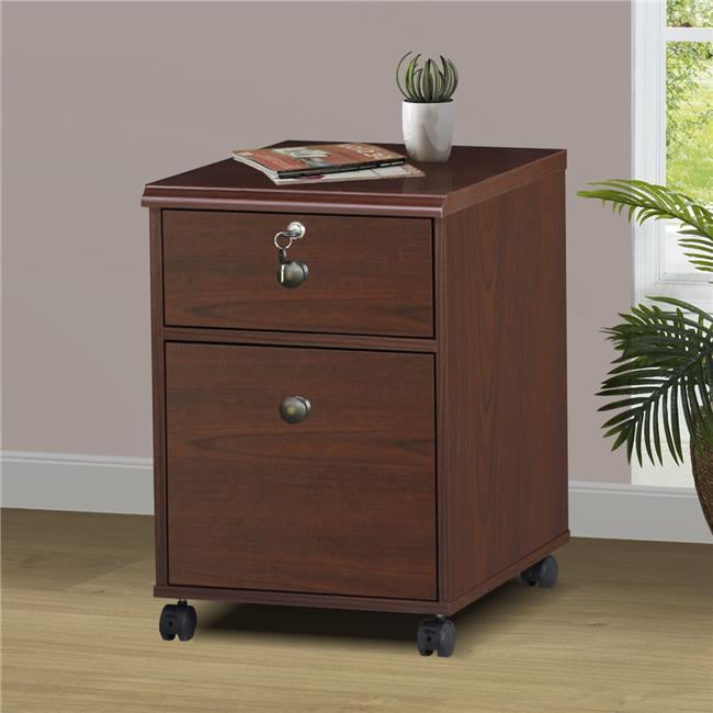 2 Drawer Mobile File Cabinet - Walmart.com