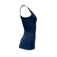 TOMMIE COPPER Women's Lower Back Support Tank Top, Navy, X-Large ...