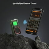 Raddy RF75A APP Control Shortwave Radio, Portable AM/FM/VHF/SW/WB ...