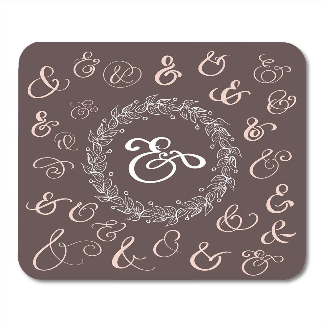 SIDONKU Collection White Symbol of Calligraphy Lettering Vintage ...