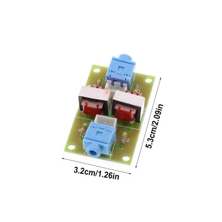 Professional XH-M372 Stereo Audio Isolator Board is made of high-end ...