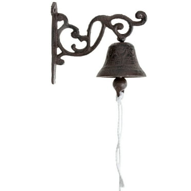 Rustic Metal Wall Mount Cat Door Call Bell Farm, Garden, Yard, Patio ...