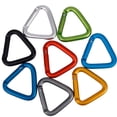 Aluminum Alloys Outdoor Triangular Carabiner Locking Carabiner Clip ...