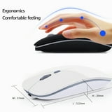 unbranded 2 .4GHz Handheld Digital Wireless Mouse USB Receiver Work ...