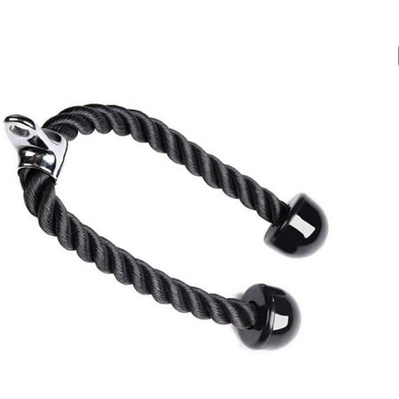Heavy Duty Triceps Rope Pulldown Fitness Coated Nylon Rope, Cable ...
