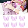10Pcs Sew on Organza Patches Double Layer Butterfly Appliques ...