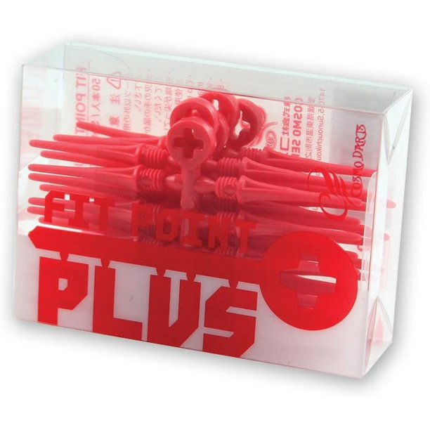 Cosmo Fit Point Plus Red - 50 Soft Tip Points & Red Dragon Checkout ...