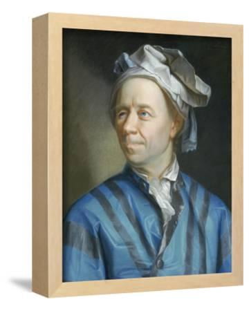 Portrait of the Mathematician Leonhard Euler, Figurative Framed Art ...