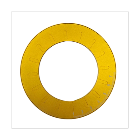 Adjustable Round Drawing Ruler 10mm to 77mm Round Rotatable Compass ...