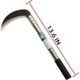 Grass Sickle,Clearing Sickle,Manganese Steel Blade/Stainless Steel ...