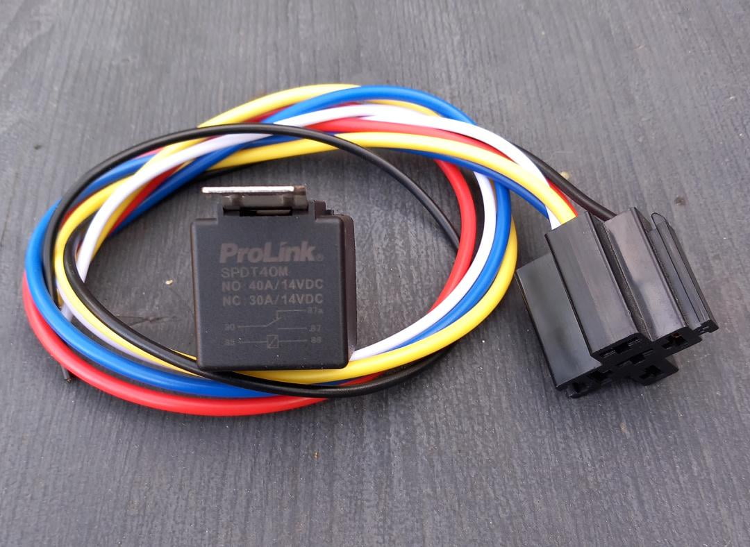 Automative Relay + Socket with Metal Bracket , SPDT, NO 12V, 40A, NC ...