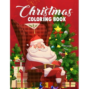 Christmas Animals Coloring Books: Animal Illustration and Heart Warming ...