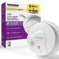 Universal Security Instruments Hardwire Smoke, Fire, Carbon Monxide ...