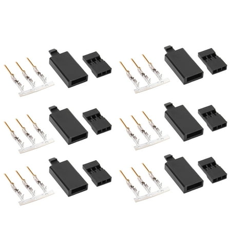 3 Pin Connector Adapter, Servo Connector Kit High Transmission ...