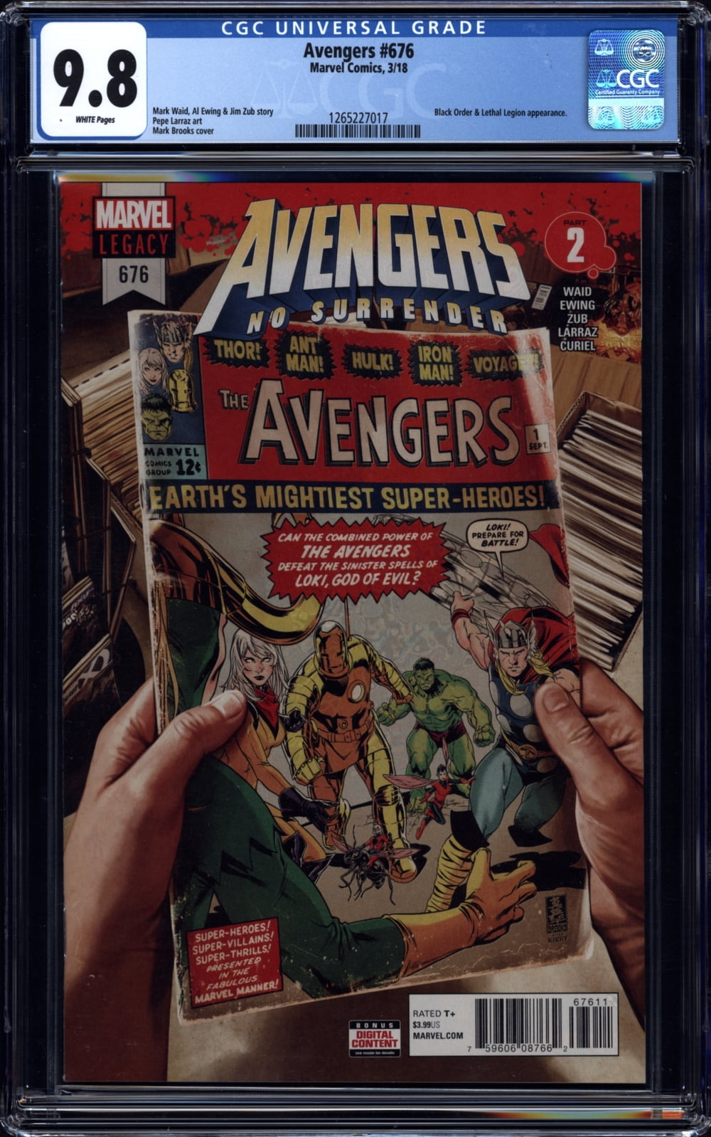 Avengers #676 - CGC 9.8 Comic Book - Walmart.com