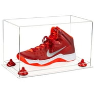 Deluxe Acrylic Large Shoe Display Case for Basketball Shoe Soccer Cleat ...