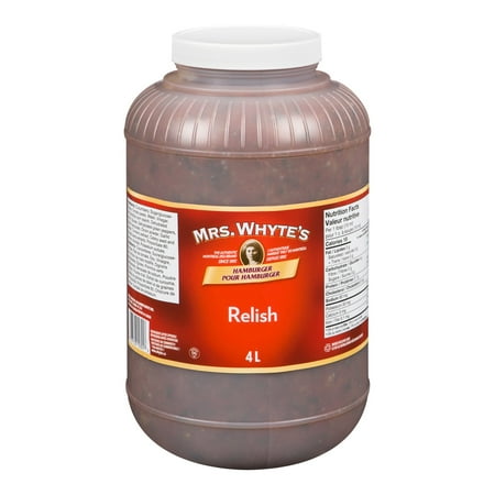 Mrs Whytes Red Hamburger Relish | 4L/unité, 4 unités/caisse | Walmart ...
