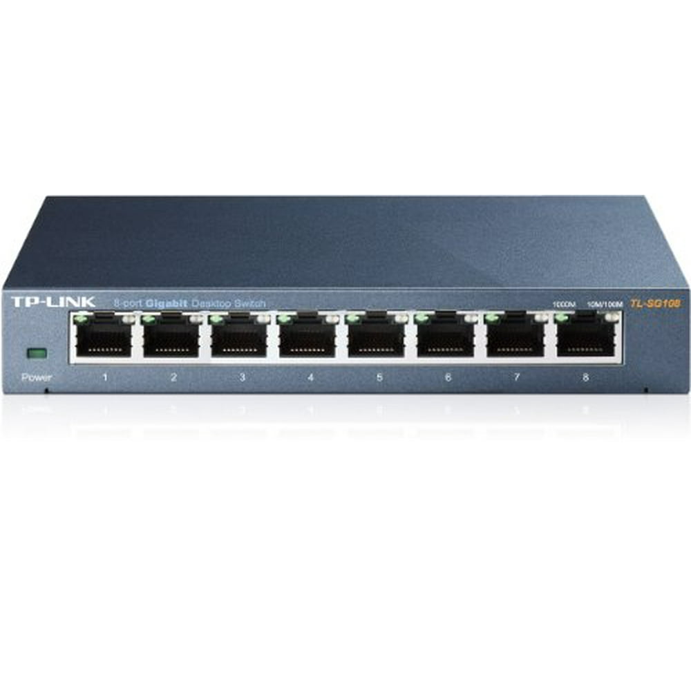 TP-Link 8 Port Gigabit Ethernet Network Switch | Ethernet Splitter ...