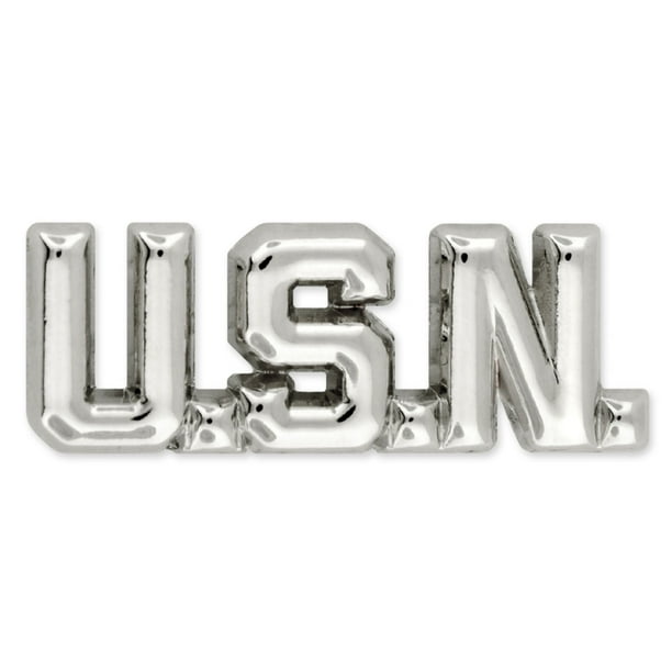 PinMart's Officially Licensed U.S. Navy Letters Pin - Walmart.com