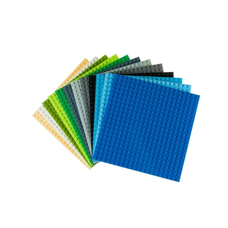 Strictly Briks Classic Baseplates 6" x 6" Building Brick Base Plates ...