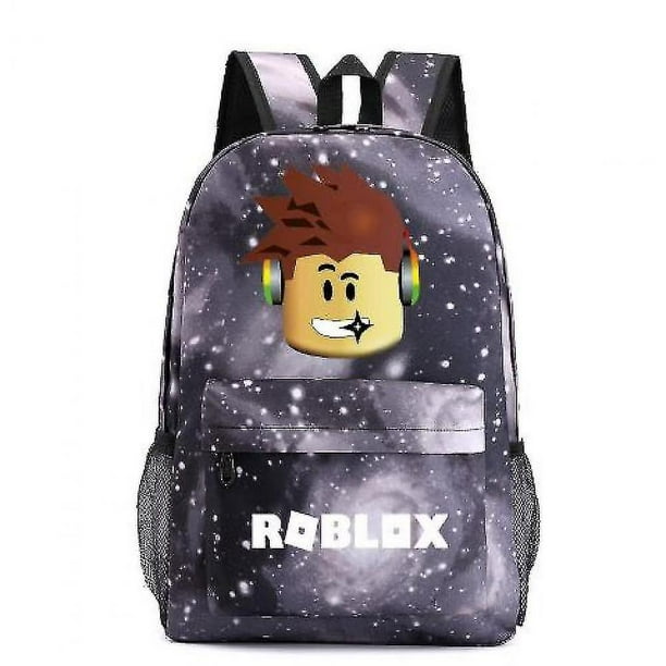 Roblox Backpack Kids School Bag Students Boys Bookbag Travel Bag Gift ...
