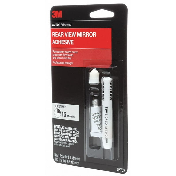 3M 08752 Rearview Mirror Adhesive - Walmart.com