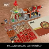 MEGA Fallout Red Rocket Building Toy Kit with 2 Action Figures (824 ...
